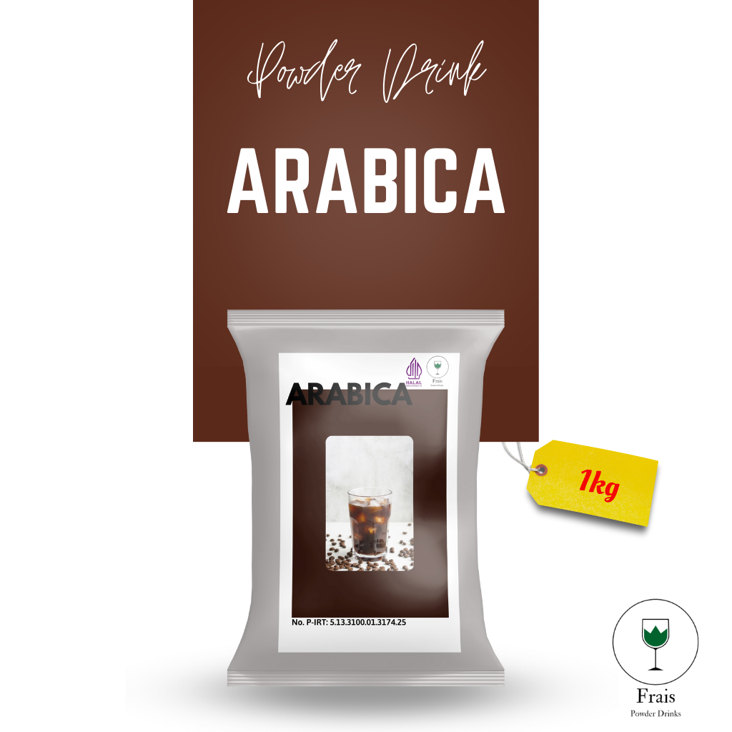 Jual BUBUK MINUMAN RASA ARABICA 1KG / SERBUK MINUMAN ANEKA RASA / BUBUK ...