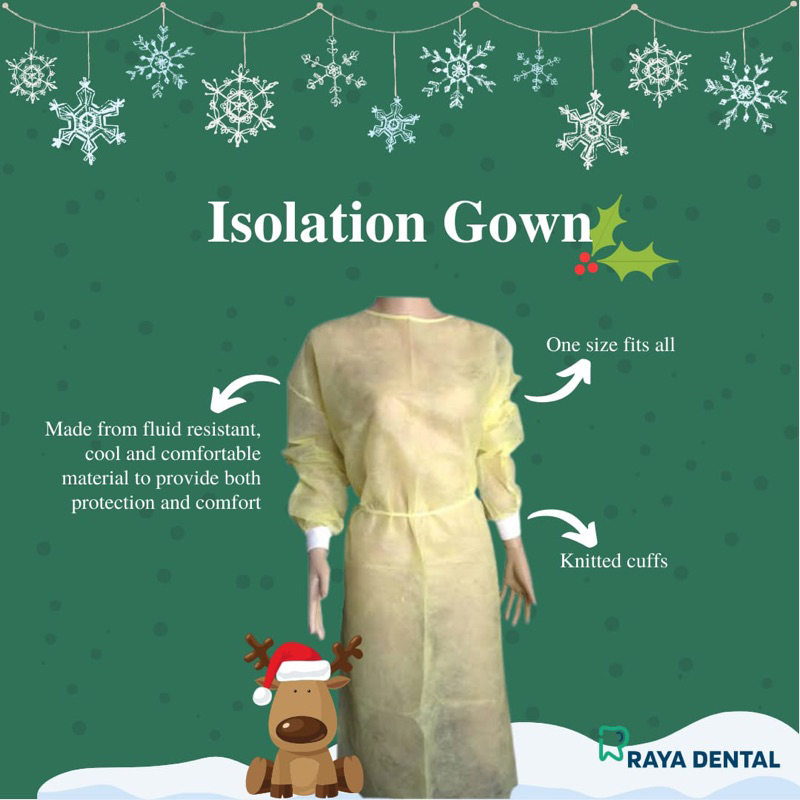 Jual Dental ISOLATION GOWN SURGICAL Medis Disposable | Shopee Indonesia