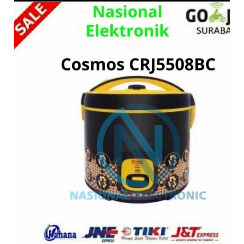 Jual Magicom Cosmos CRJ5508BC/Penanak Nasi Cosmos CRJ5508BC/Magicom ...