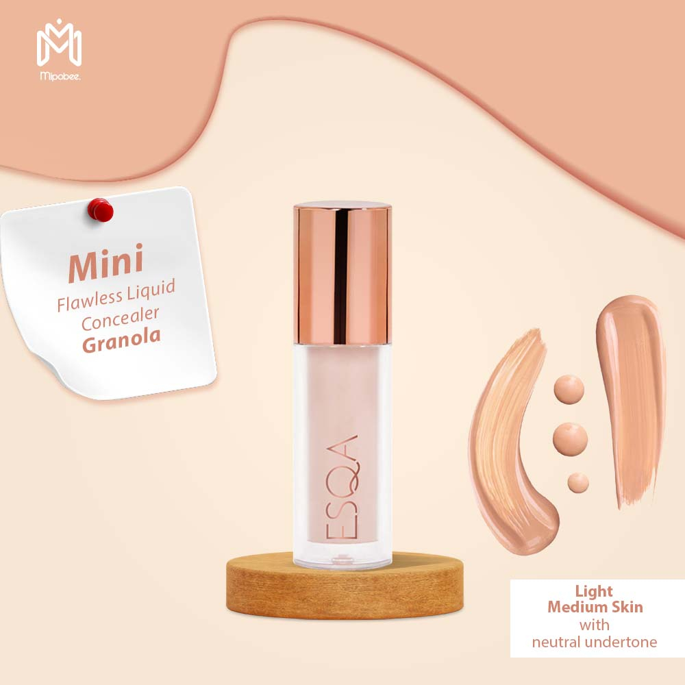 Jual ESQA Flawless Liquid Mini Concealer | Shopee Indonesia