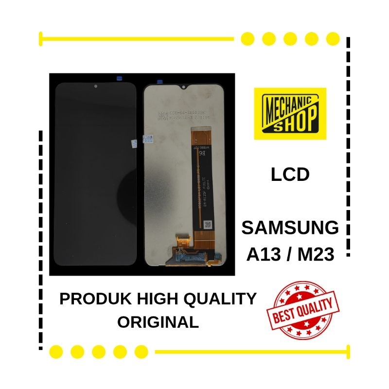 Jual LCD SAM A13 4G / A135F + TOUCH SCREEN ( BLACK ) | Shopee Indonesia