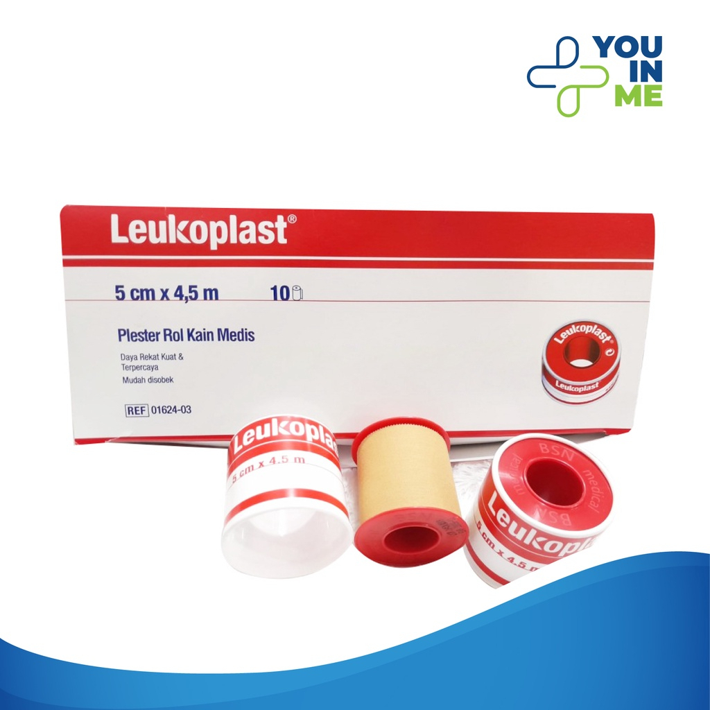 Jual Leukoplast With Ring - Plester Rol Kain Medis 5cm x 4.5m ( 1 Roll ) | Shopee Indonesia