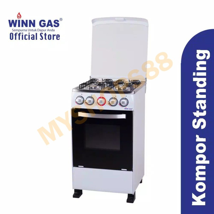 Jual Winn Gas W 5050 - Kompor Gas Free Standing 4 Tungku Oven | Shopee ...