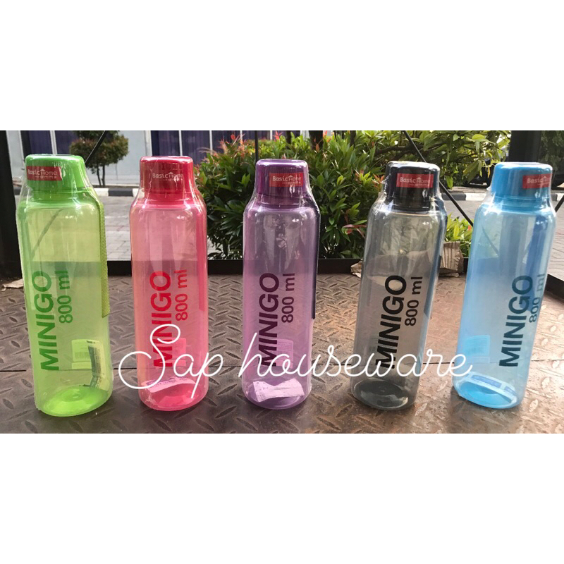 Jual Botol minum minigo 800ml basic home/Botol minum lion star | Shopee ...