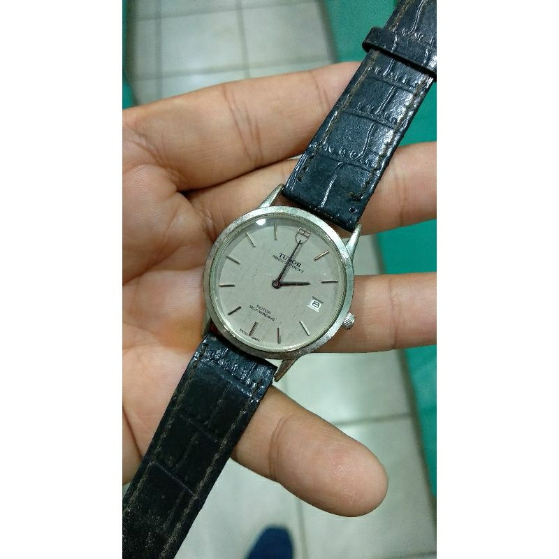 Jual jam tangan klasik vintage jam pria tudor quartz | Shopee Indonesia