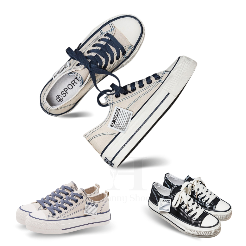 Jual GRATIS BOX LIVY Sepatu Kanvas Giselle Wanita Casual Shoes High ...