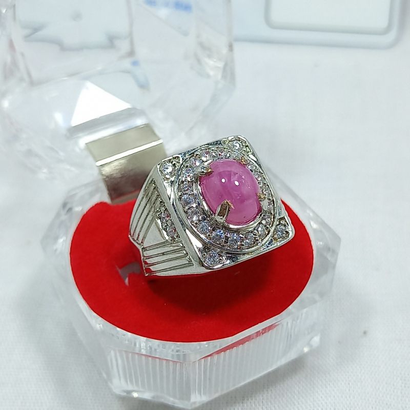 Jual BATU RUBY STAR SIAP PAKAI ASLI NATURAL LENGKAP DENGAN SERTIFIKAT ...