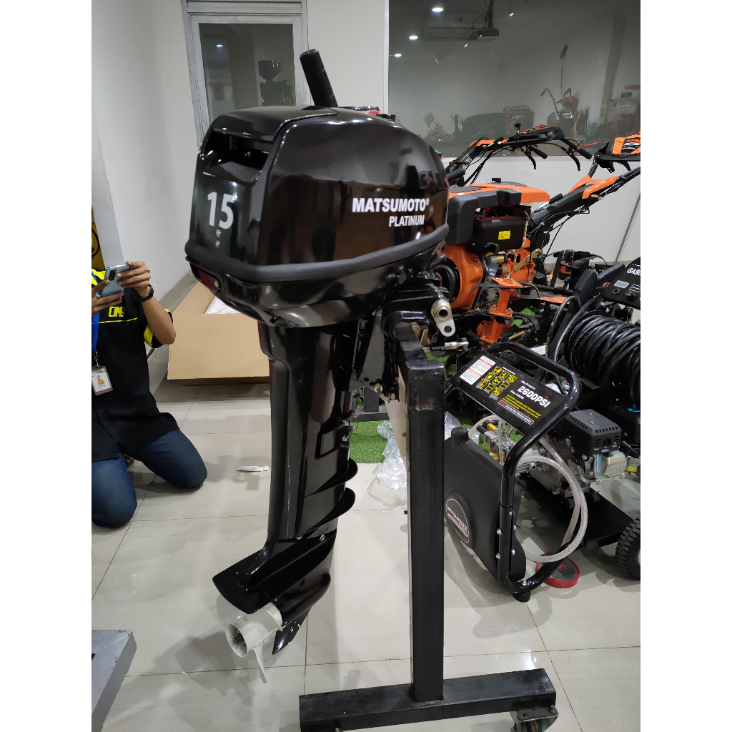 Jual MATSUMOTO OUTBOARD JET MESIN TEMPEL PERAHU MOB 915-15 HP DAPAT MAJU MUNDUR | Shopee Indonesia