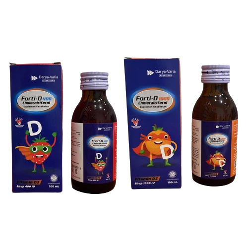 Jual Forti-D Sirup 400iu dan 1000iu - 100ml ( Vitamin D ) | Shopee ...
