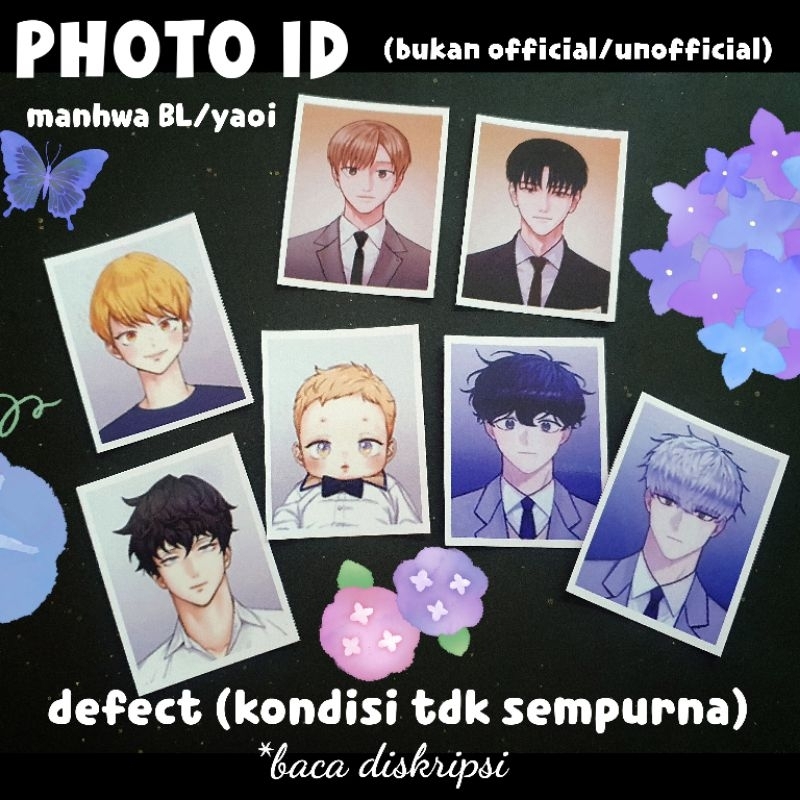 Jual foto ID defect (tdk sempurna) karakter manhwa bl/yaoi/boys love ...