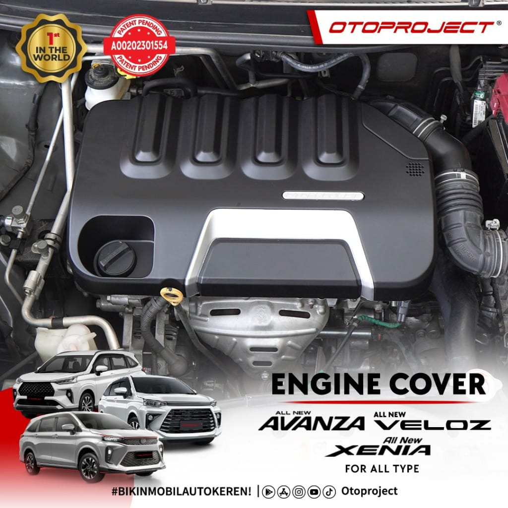 Jual [PROMO] Engine Cover Mobil All New Avanza / Xenia / Veloz 2022 ...