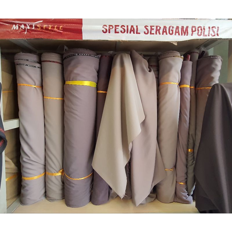 Jual KAIN MAXIMOTION BAHAN SERAGAM POLISI POLRI PDH PDL PDL SUS POLRI ...