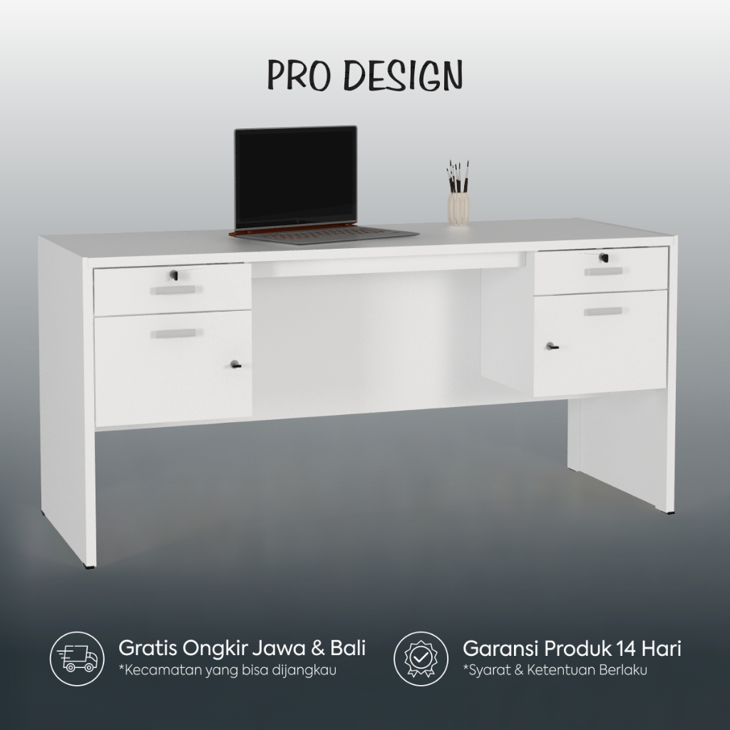 Jual Pro Design Volta VODK 160 Meja Kerja / Meja Kantor | Shopee Indonesia