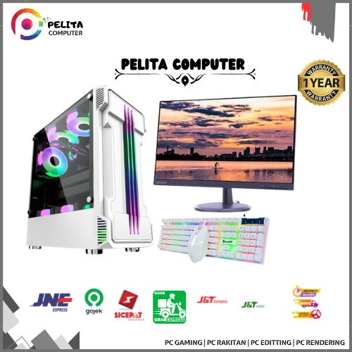 Jual Pc intel core i3 6100 gen 6 ddr4 8gb ssd 128gb fulset rakitan computer komputer murah ...