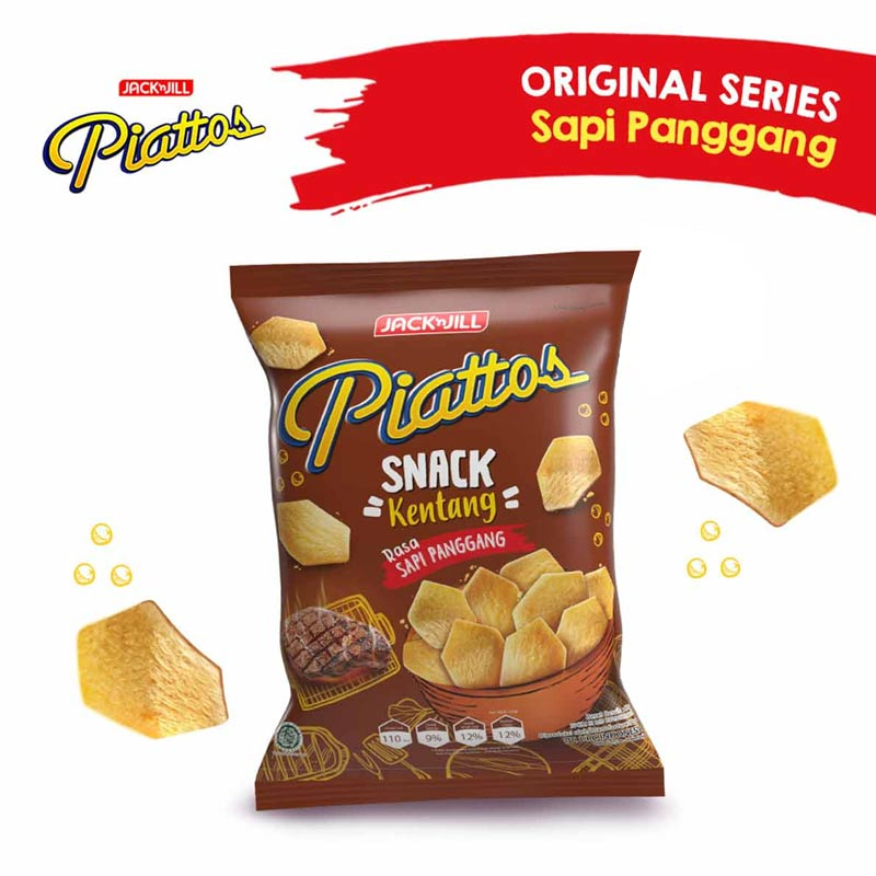 Jual Piattos Snack Kentang Sapi Panggang 68 g | Shopee Indonesia
