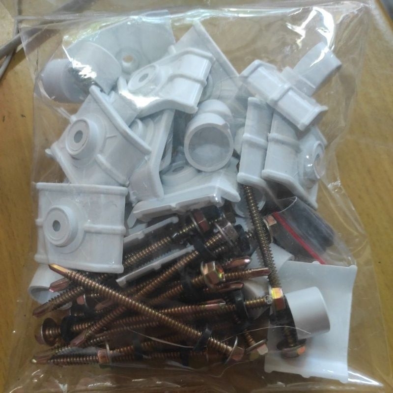 Jual BAUT ROOFING ALDERON 7CM PAKU LENGKAP DENGAN TUTUP | Shopee Indonesia