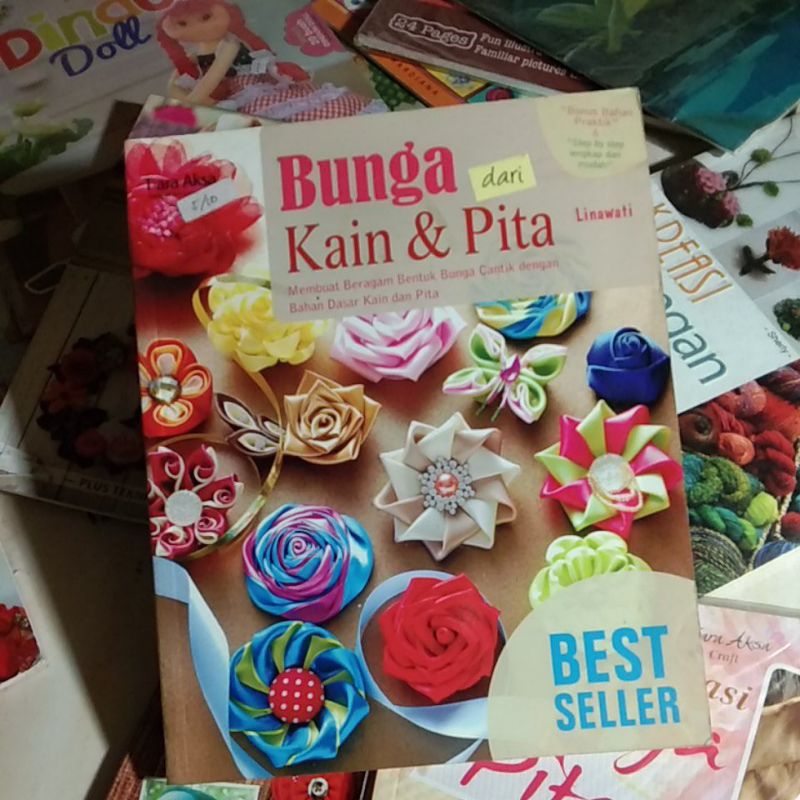 Jual BUKU BUNGA DARI KAIN DAN PITA | Shopee Indonesia