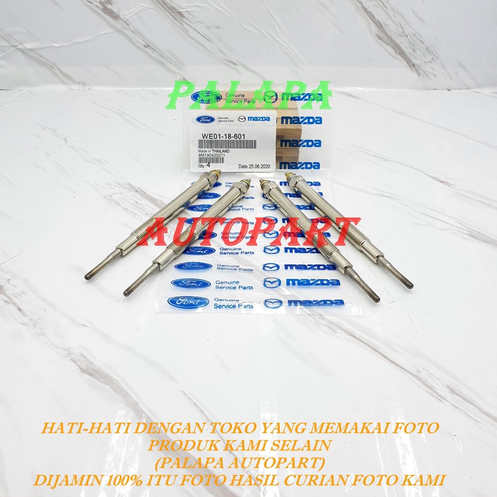 Jual BUSI PEMANAS FORD RANGER EVEREST 2500CC 3000CC TDCI 1SET 4PCS ...