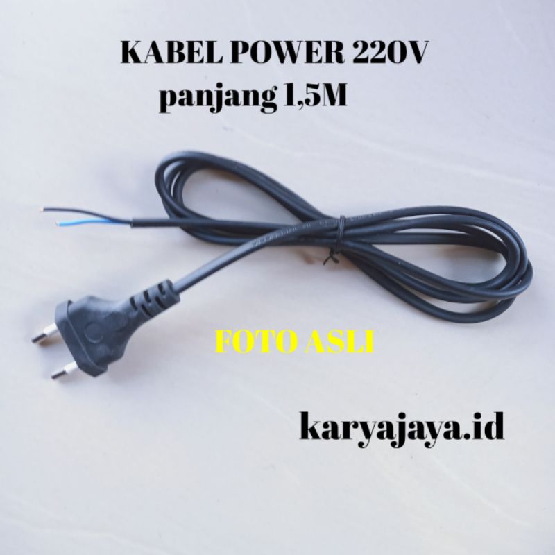 Jual kabel power/ kabel listrik 220v/ kabel buntung | Shopee Indonesia