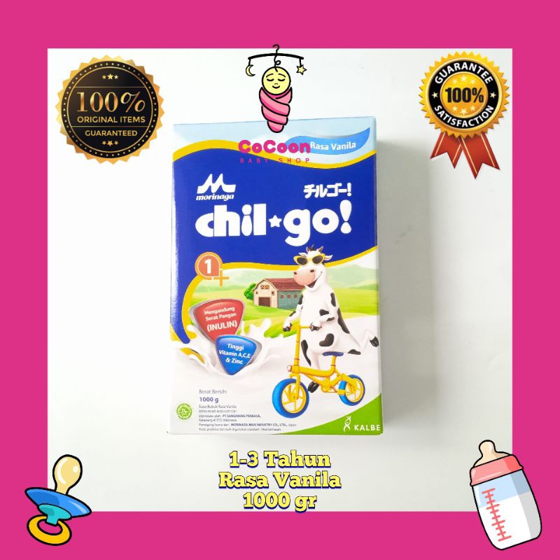 Jual Susu Formula Bayi Chilgo Chil Go 1+ Vanila Madu 950g 950 gr 1000g 1000 gr 1kg 1-3 Tahun ...