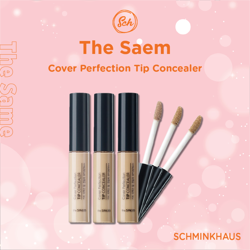 Jual THE SAEM Cover Perfection Tip Concealer | Shopee Indonesia