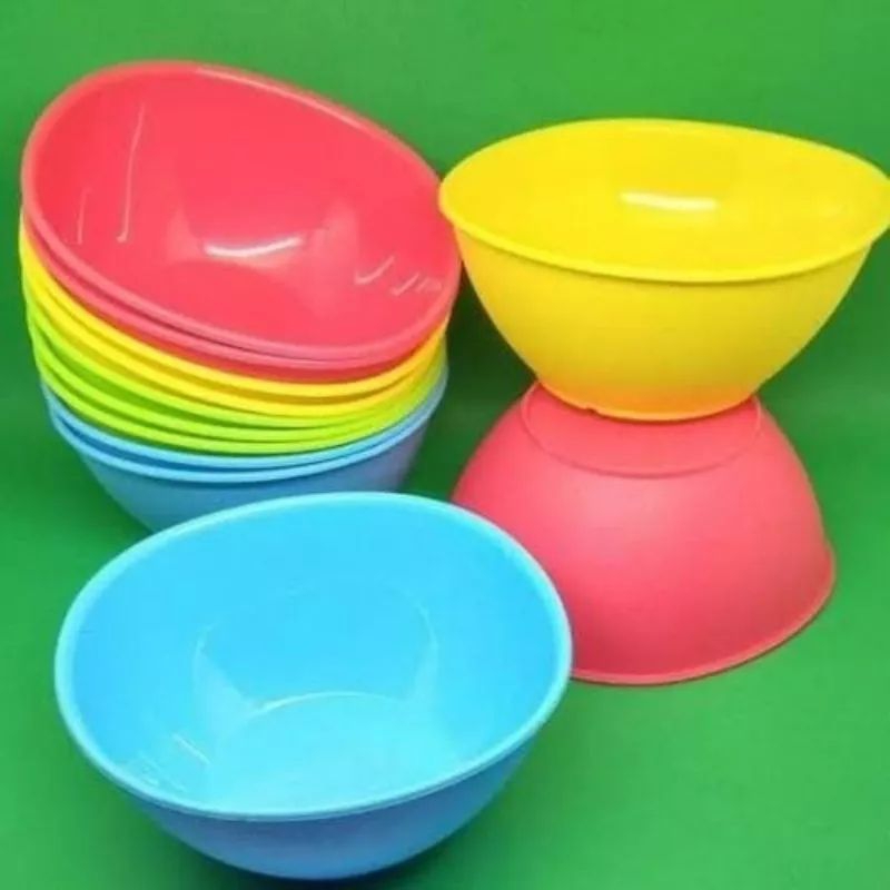 Jual Mangkok Plastik KH Happy Size M / Mangkok Kobokan / Mangkok Kecil ...