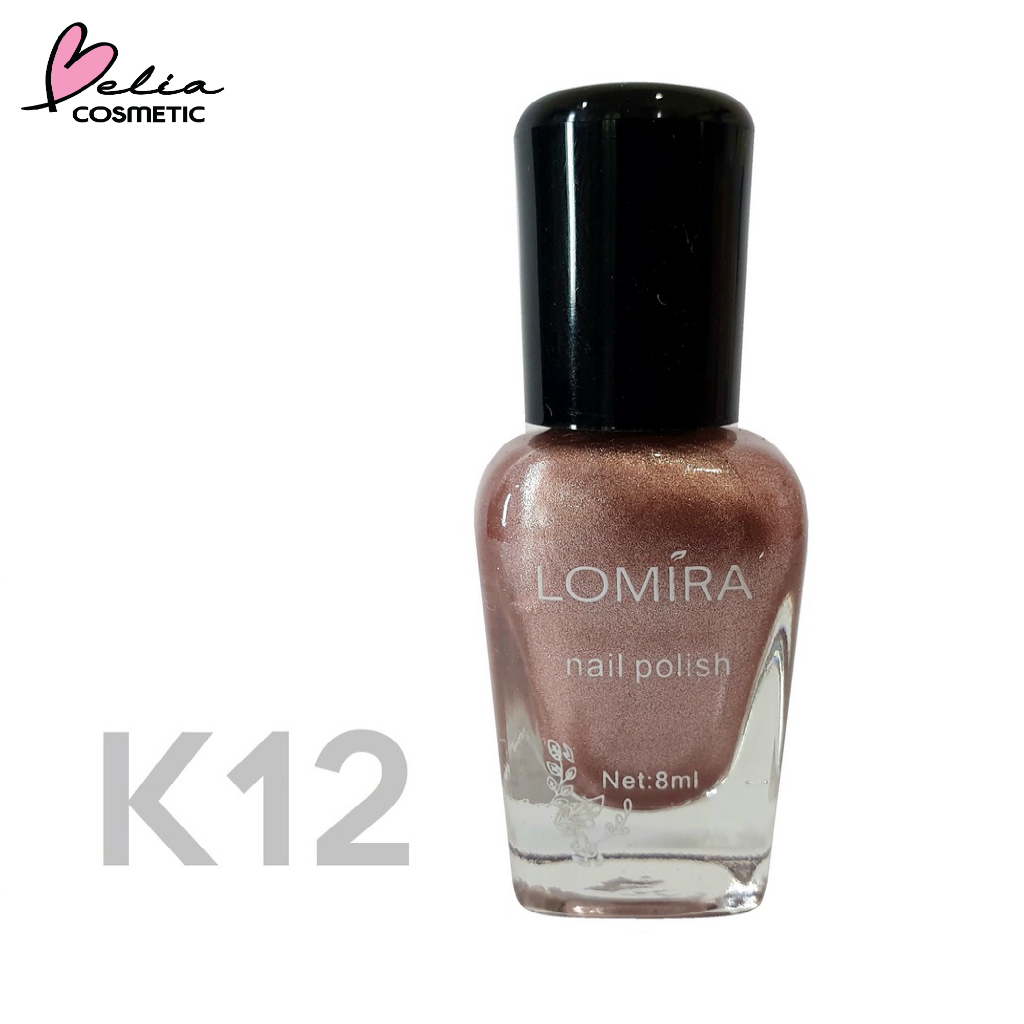 Jual BELIA LOMIRA Nail Polish 8 ML K01 - K12 Cat Kuku Kutek | Kutex ...