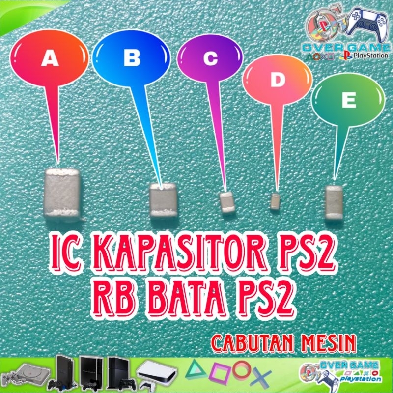 Jual IC BATA IC BATAKO BESAR KECIL PS2 KAPASITOR PS2 | Shopee Indonesia
