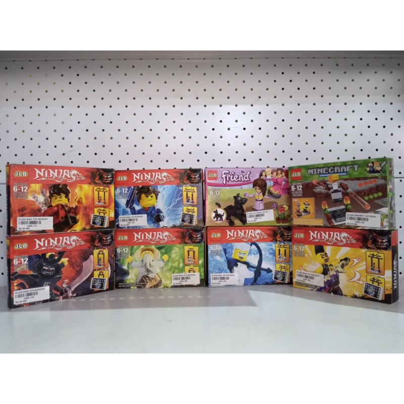 Jual MAINAN LEGO NINJA LEGO MINECRAFT LEGO JLB FRIEND MAINAN ANAK ...