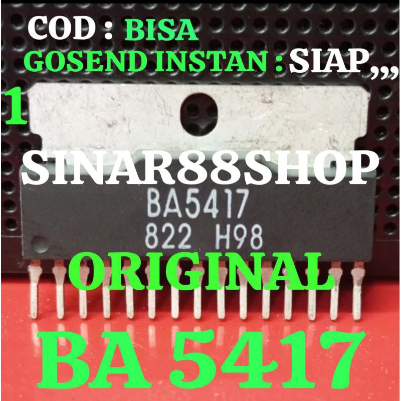 Jual ORI BA5417 BA 5417 IC TR TRANSISTOR SISIR MOSFET FET ORIGINAL ASLI ...