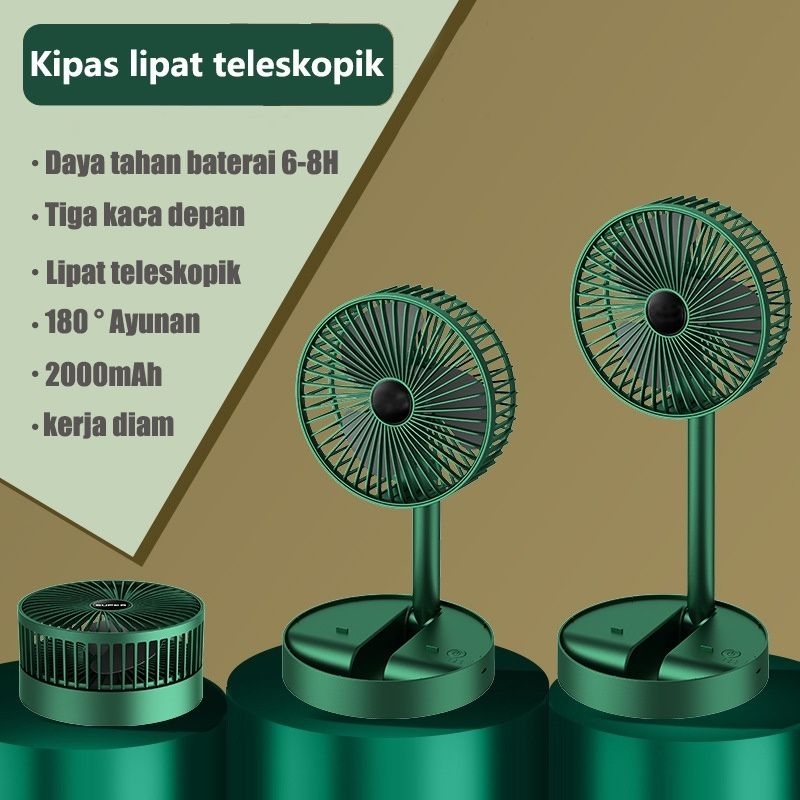 Jual Kipas Angin Meja Lipat Portabel / Portable Mini Fan / Kipas Lipat ...