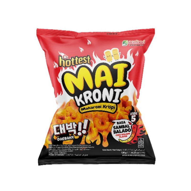 Jual Mr Hottest Maikroni 102gr - Mr. Hottest Makaroni Krispi Sambal ...