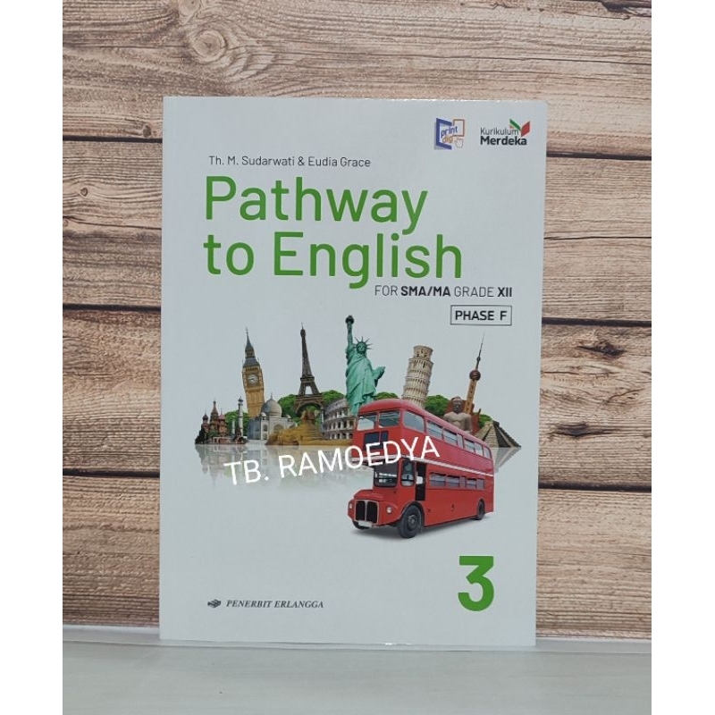 Jual Buku Pathway To English SMA/MA kelas XII Kurikulum Merdeka Erlangga | Shopee Indonesia