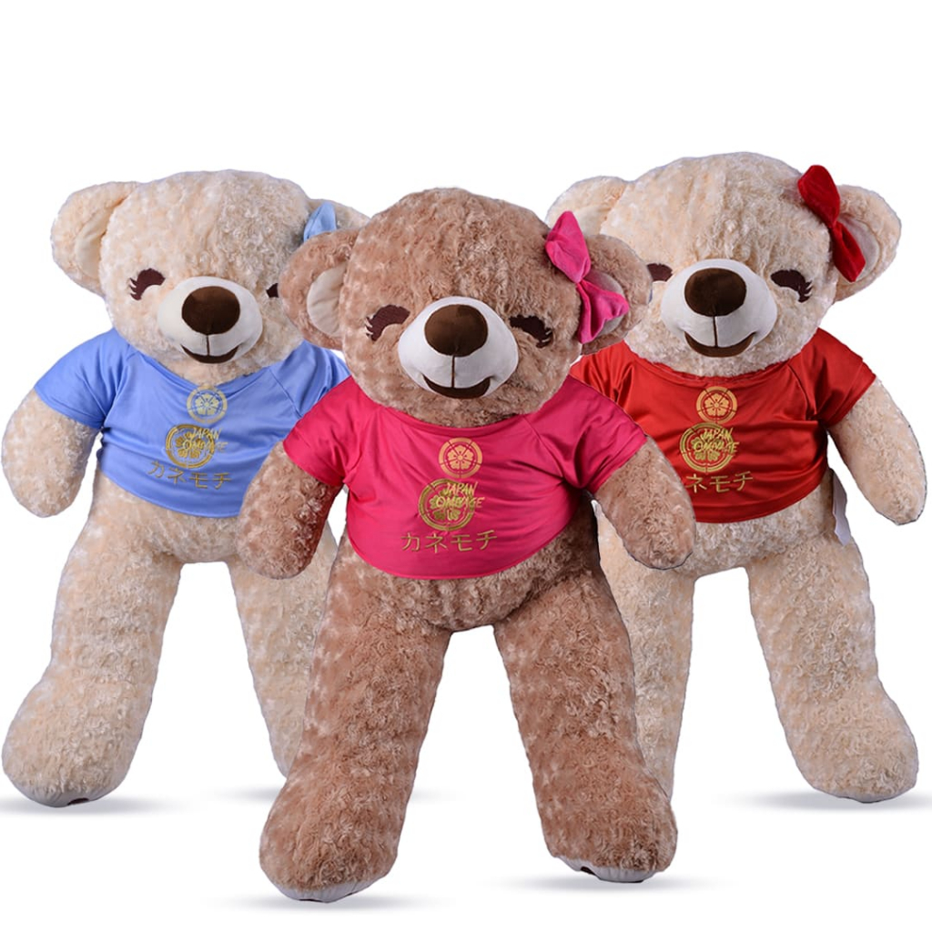 Jual Kanemochi Souvenir - Teddy Bear Snail Smile Eyes 1 Meter - Boneka ...