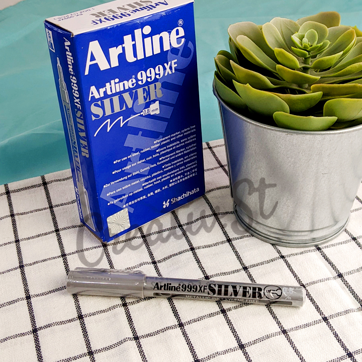 Jual Artline Spidol Emas Perak Besar Kecil Paint Marker Permanen ...