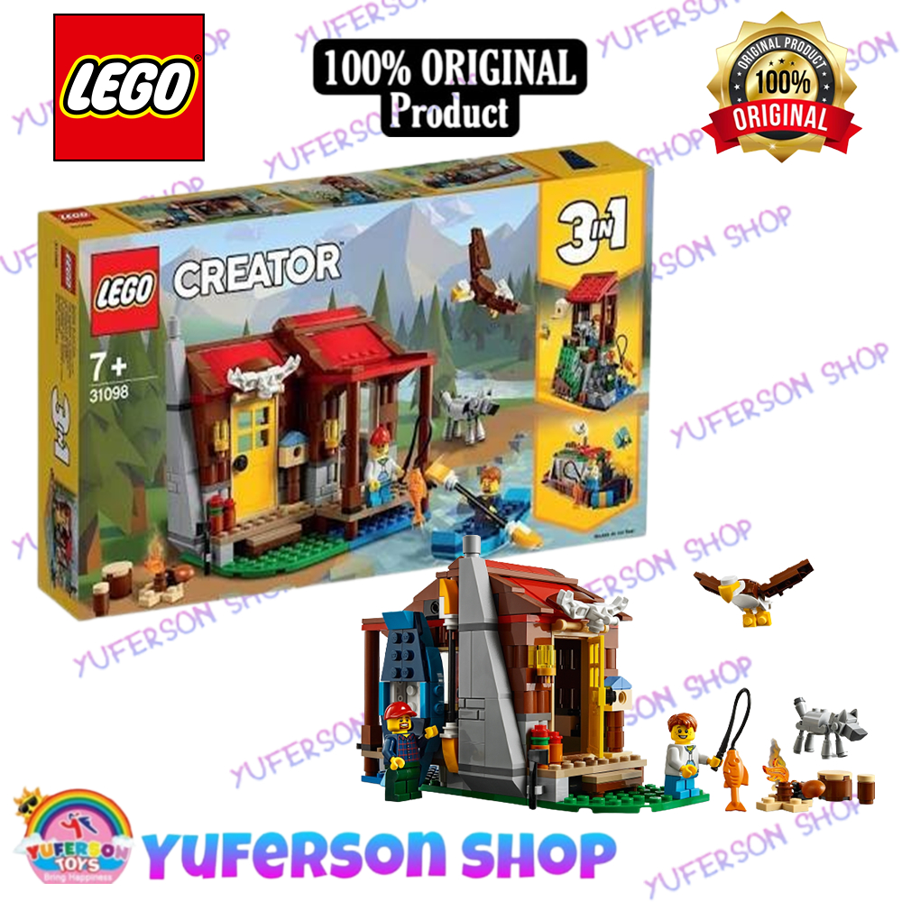 Jual Lego Creator Outback Cabin Lego Creator 31098 3in1 | Shopee Indonesia