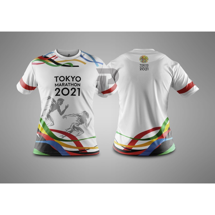 Jual PRATAMA Jersey Tokyo Marathon 2021 White Jersey Lari Custom Jersey ...