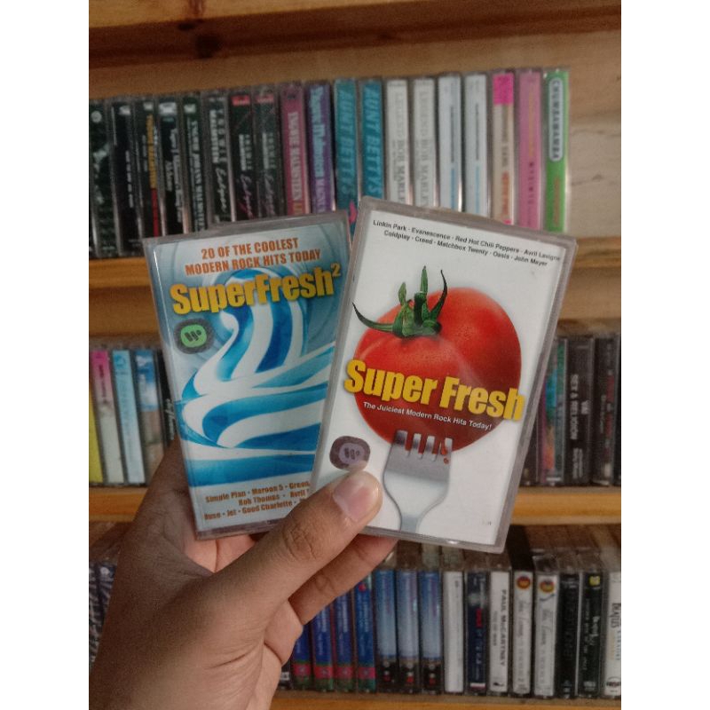 Jual [PAKET] Kaset Pita Super Fresh 2 album (linkin park, avril lavigne ...