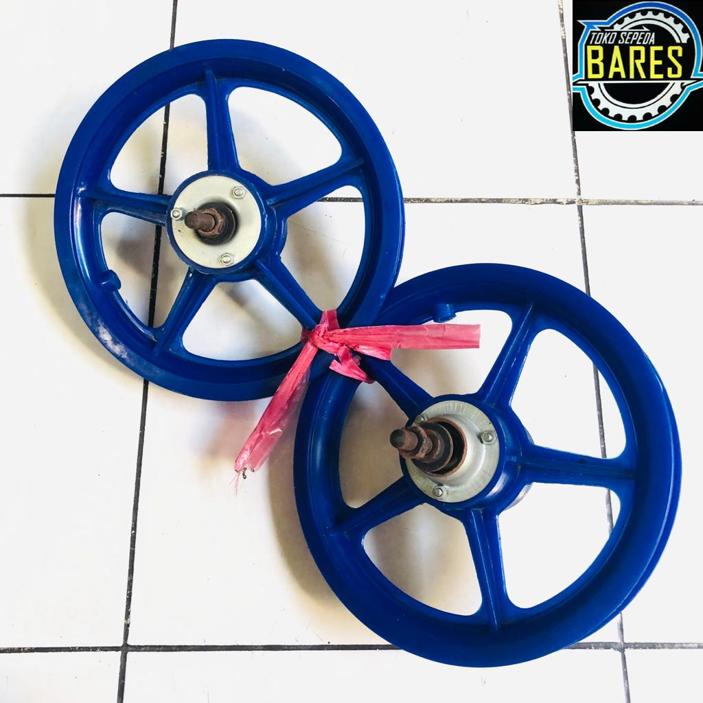 Jual Roda Velg Sepeda BMX / Mini Anak 12 / Wheel Set Bintang / Racing ...