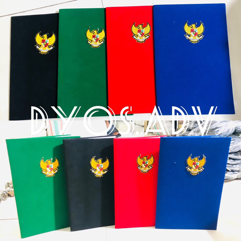 Jual Map beludru Map kantor map sekolah Map garuda pancasila bordir ...