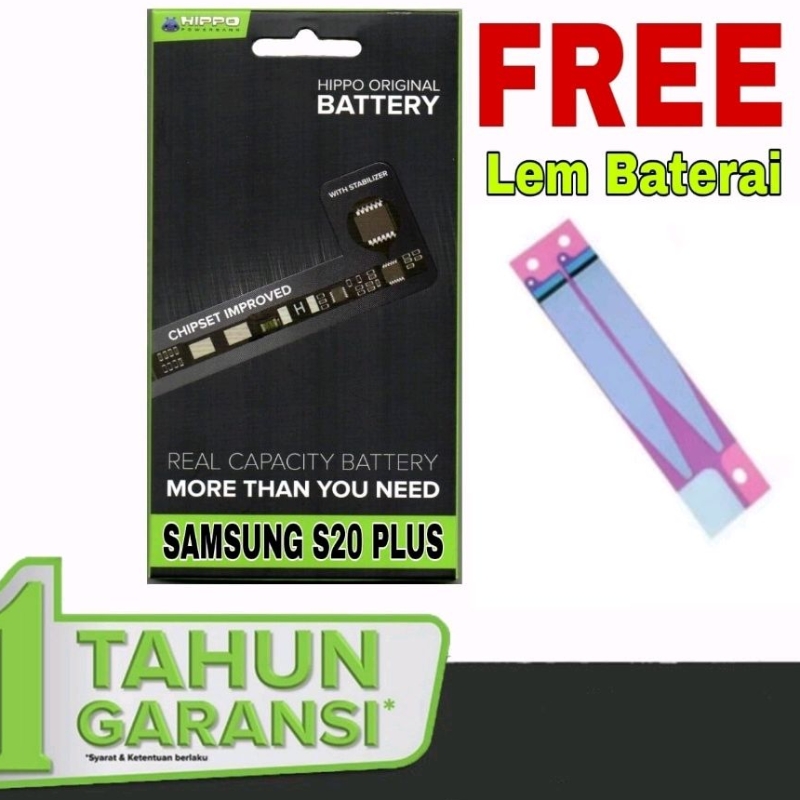 Jual ( HIPPO BATTERY )- Baterai Hippo SAMSUNG GALAXY S20 Plus Battery ...