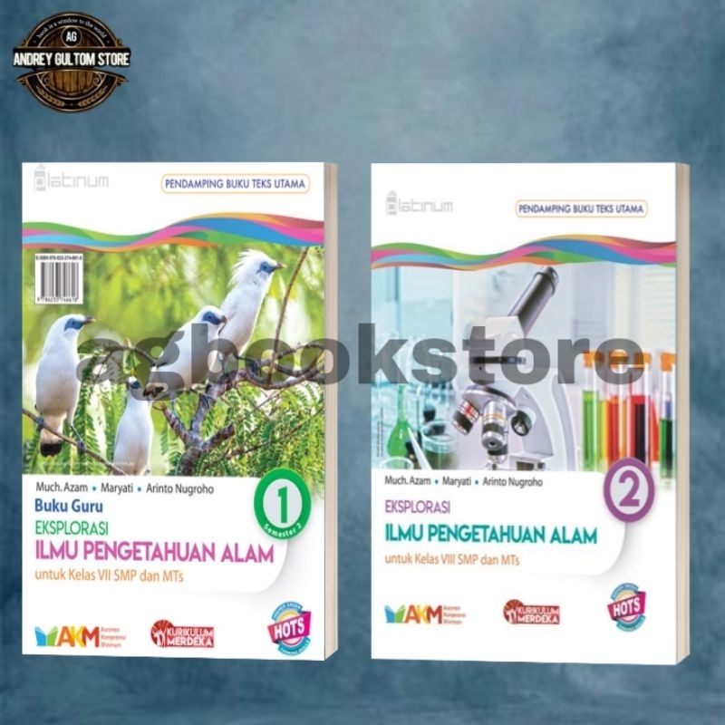 Jual Buku IPA kelas 7 8 SMP / IPA SMP / Kurikulum Merdeka / Platinum ...