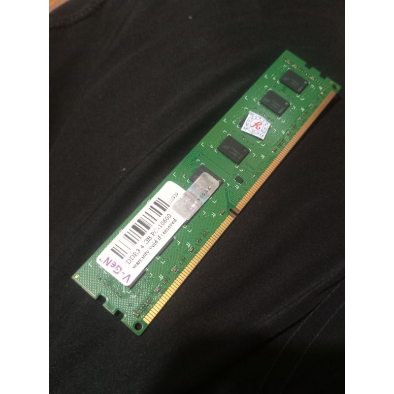 Jual Memory Ram Komputer V-Gen 4GB 8GB DDR3 PC12800 PC10600 | Shopee ...