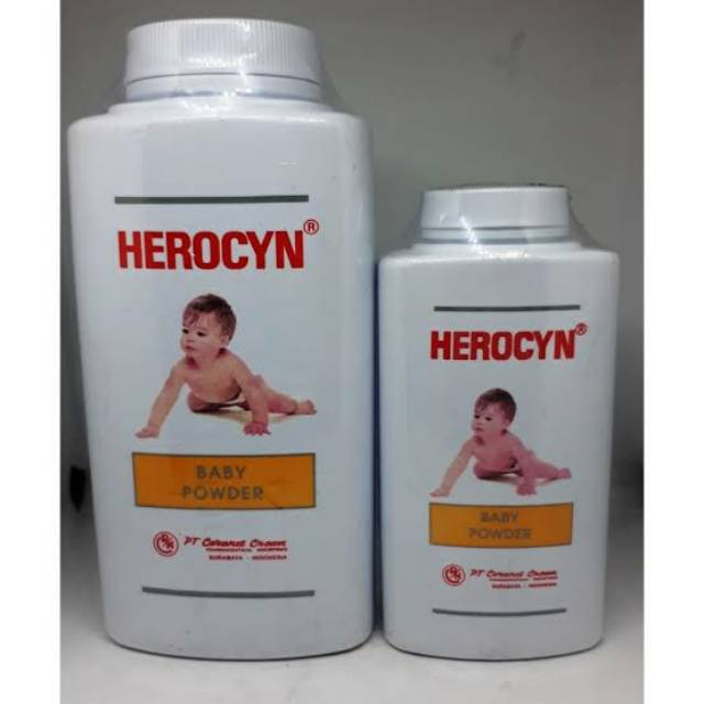 Jual HEROCYN BABY MEDICATED SKIN POWDER - Bedak Bayi (100 gram // 200 ...