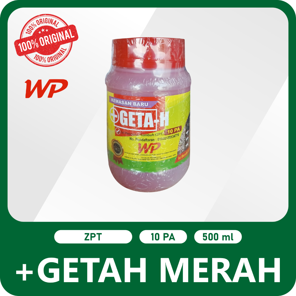 Jual Getah Merah 10 PA - Zat Pengatur Tumbuh - ZPT Obat Tanaman ...