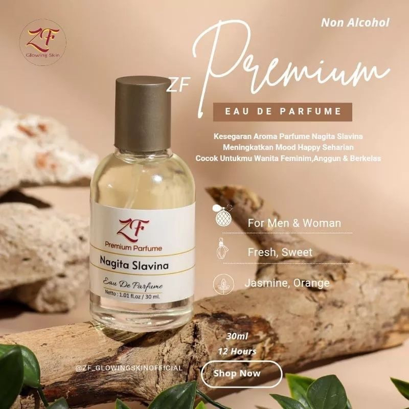 Jual Parfume ZF Premium Glowingskin Non Alcohol Parfum Wangi 12 Jam ...