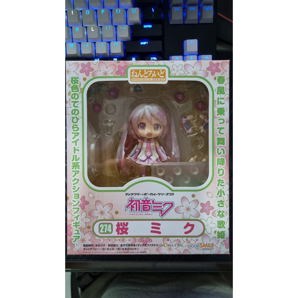 Jual Original Nendoroid Sakura Miku 274 - Vocaloid Hatsune Miku (BIB ...