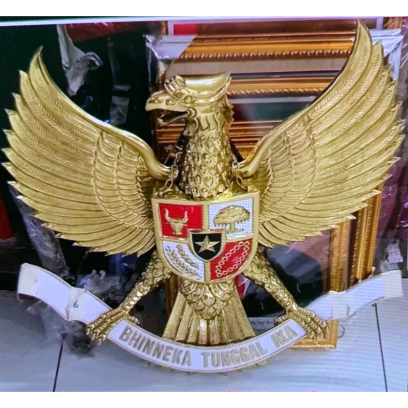 Jual garuda pancasila kuningan 60 cm | Shopee Indonesia