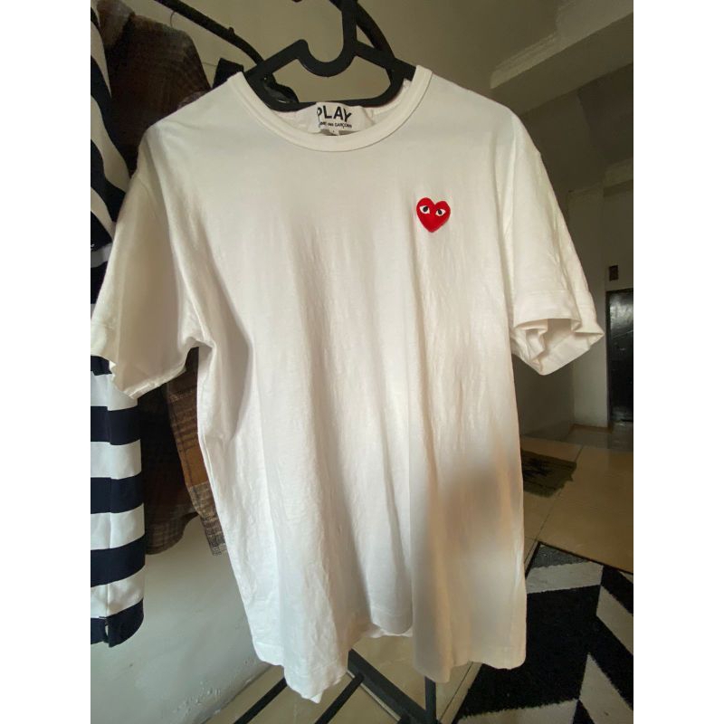Jual tees CDG kaos original Play comme des garcons | Shopee Indonesia