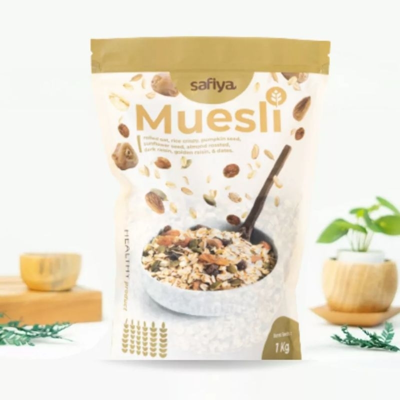 Jual [READY] MUESLI BY SAFIA ISI 1KG || MUESLI FRUIT AND SEED | Shopee ...